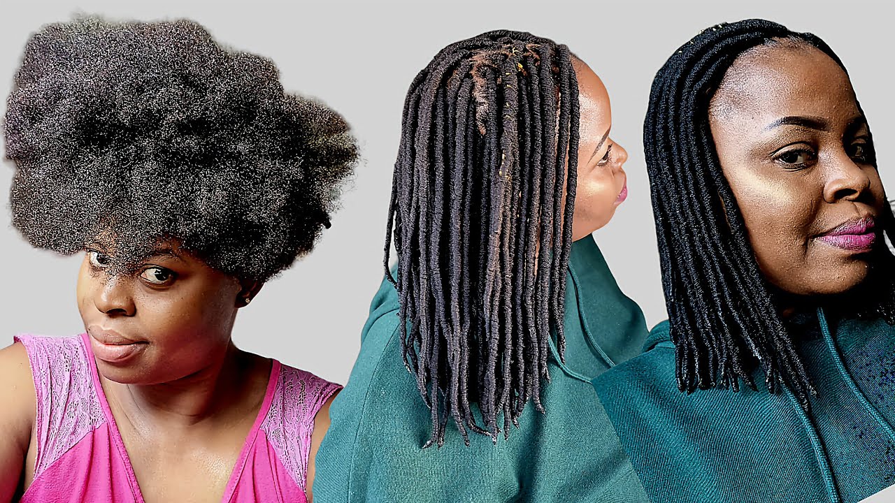 How to do African Threading Hairstyle | Fast Hair Growth - YouTube