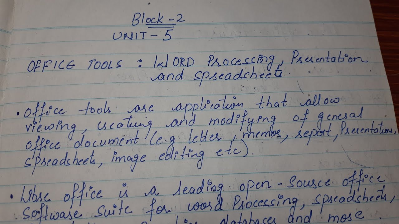 BLI 224 NOTES || UNIT 5 || IGNOU BLIS NOTES.. - YouTube