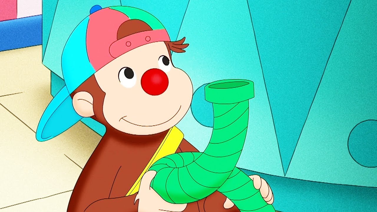 Curious George 🐵Curious George Clowns Around 🐵Kids Cartoon 🐵 Kids ...