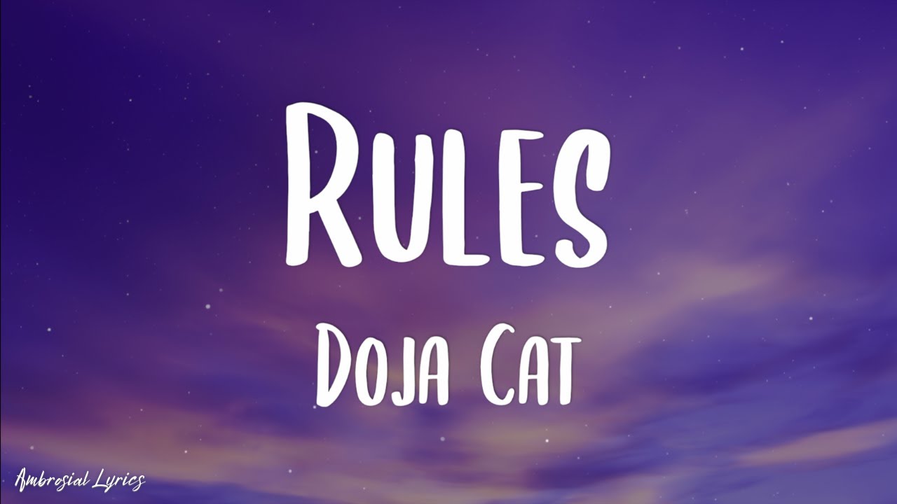 Doja Cat - Rules (Lyrics) - YouTube