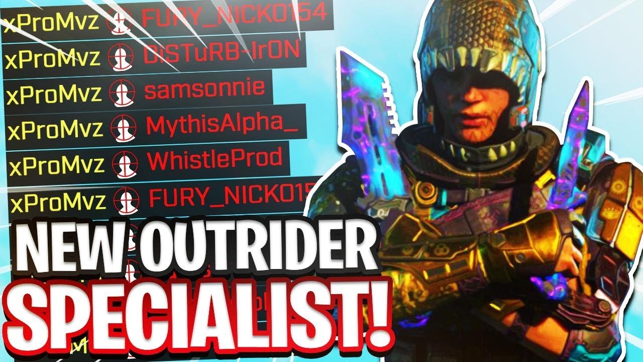 BLACK OPS 4 the OUTRIDER SPECIALIST IS BACK!? (UPDATE 1.13 BO4) - YouTube