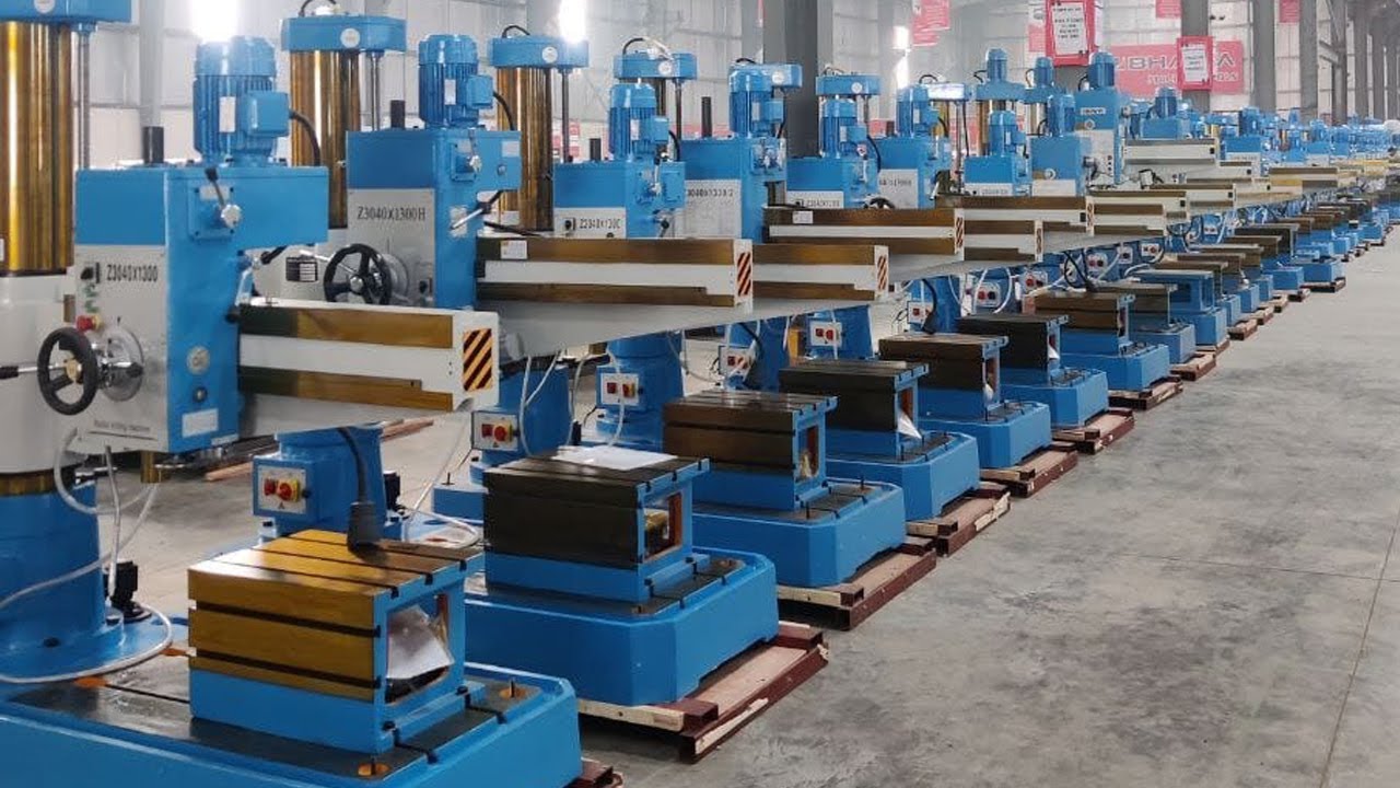 Heavy Duty Radial Drilling Machines with High Capacity Available at ...