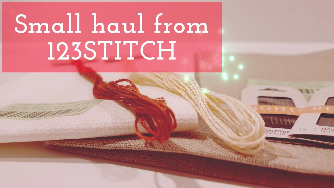 CROSS STITCH MATERIALS FROM 123STITCH & cross stitch pattern 🤩 # ...