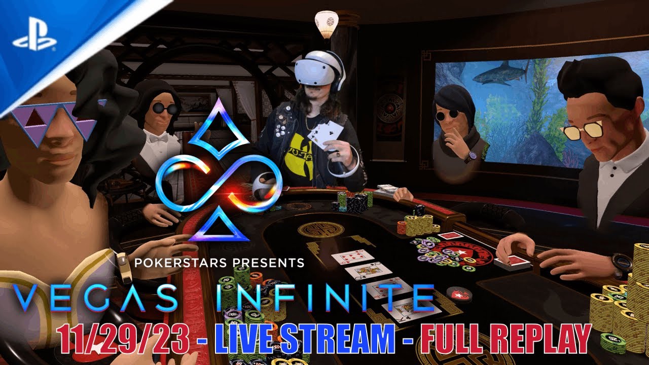 VR Casino LIVE!!! - 11.29.23 - PSVR2 - Vegas Infinite VR Gameplay - YouTube