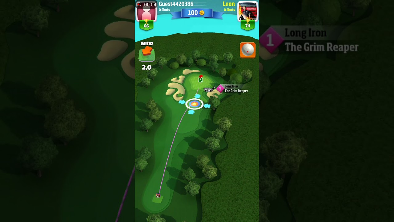 Golf Clash - 2017-11-06 Hole in one - YouTube