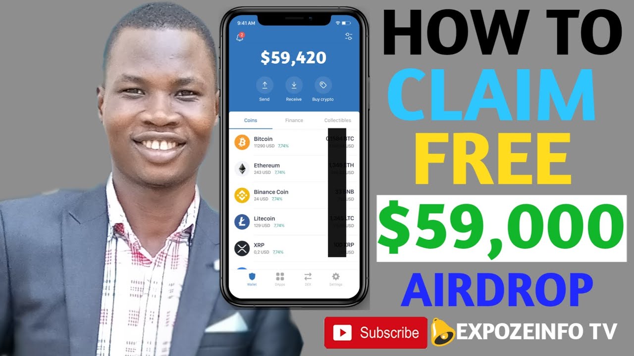 How to Claim Free $59,000 Airdrop | Claim Free Airdrop 100 Working ...