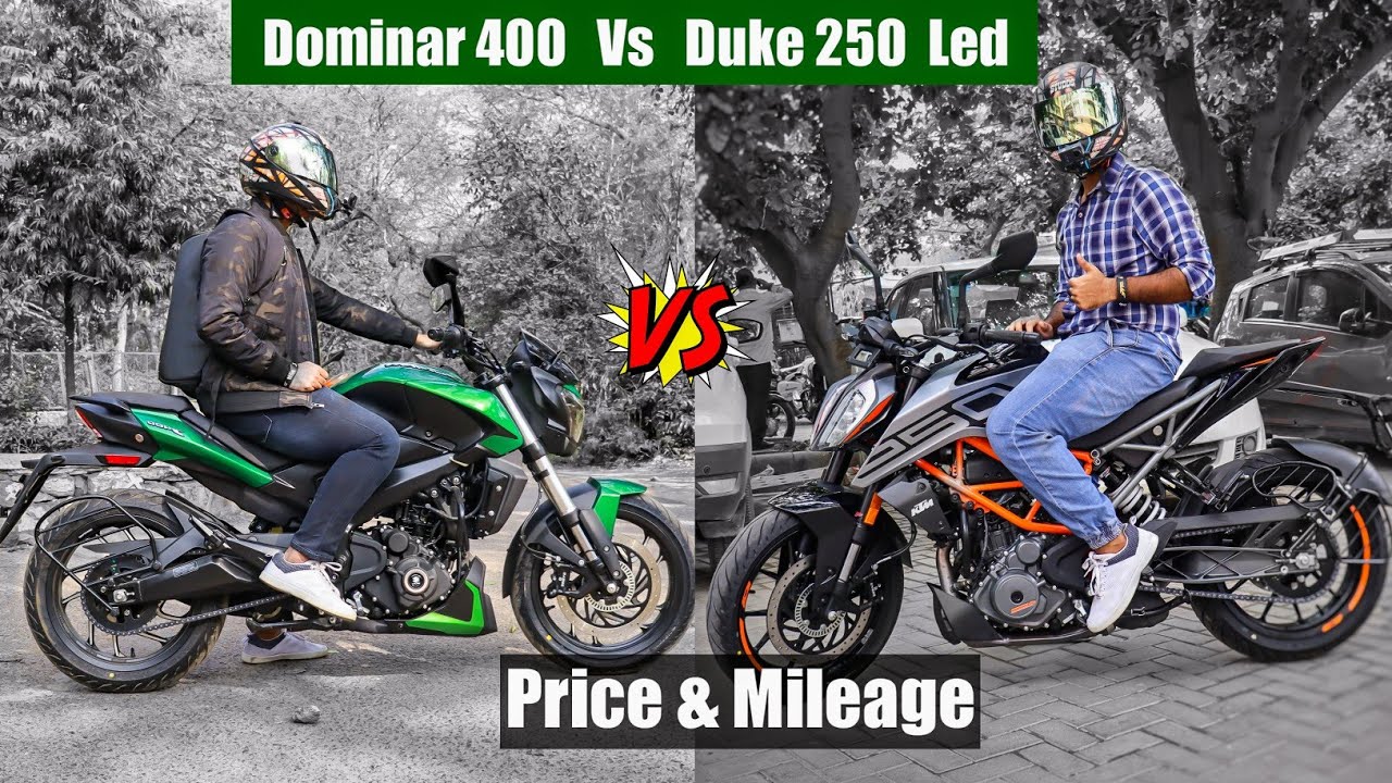 Duke 250 bs6 Led Vs Dominar 400 Bs6 2021|| Mileage & Price|| Service ...