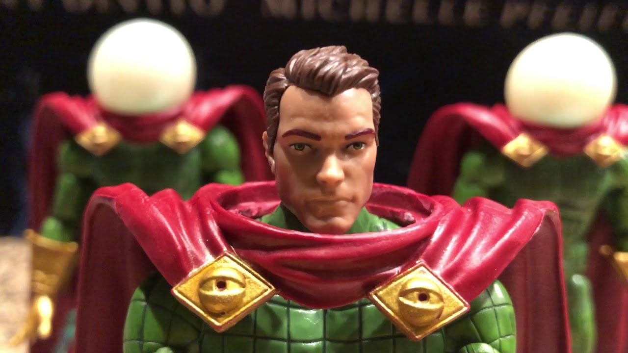 Marvel Legends Retro Wave Mysterio Custom UnHelmeted Quentin Beck ...