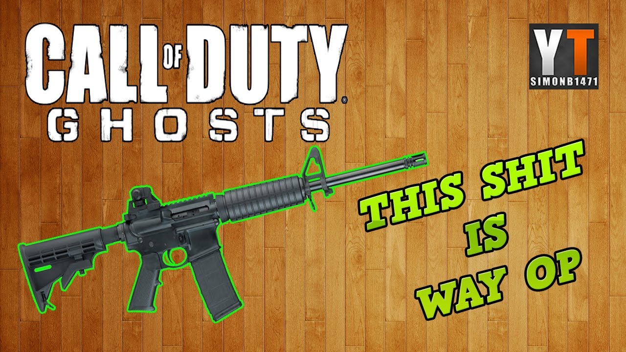 Call of Duty Ghosts "The Best Weapon & Most Overpowered Assault Rifle ...