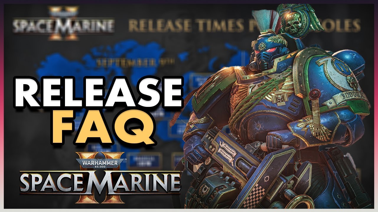 Warhammer 40K Space Marine 2 Release FAQ and Accessibility Options ...