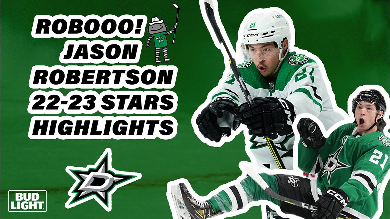 Jason Robertson 2022-23 NHL Highlights Dallas Stars - YouTube
