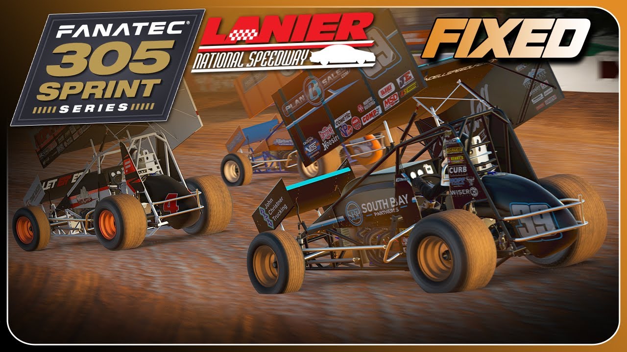 305 Sprint Car Series - Lanier Speedway - iRacing Dirt - YouTube