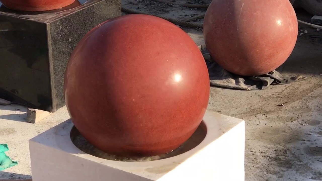 Stone rolling balls,granite floating sphere,marble spinning balls ...