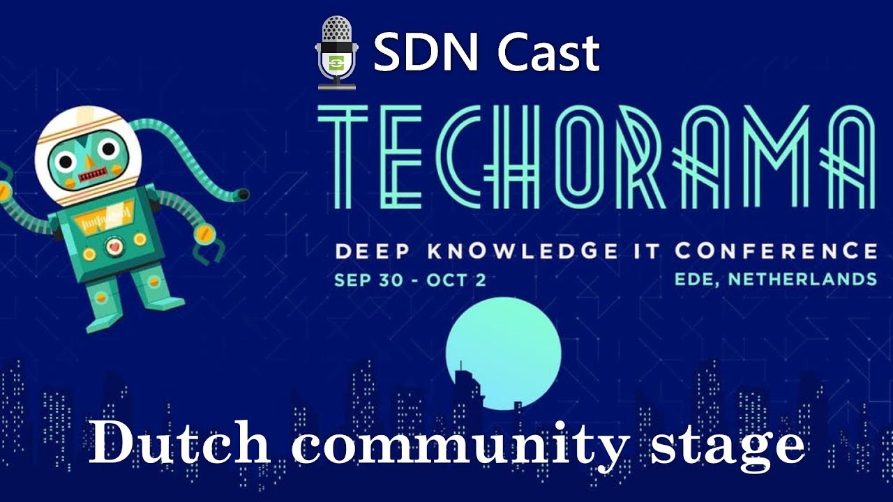 Techorama Community Stage session 'Sessie 6 Fanie Reynders - Live ...