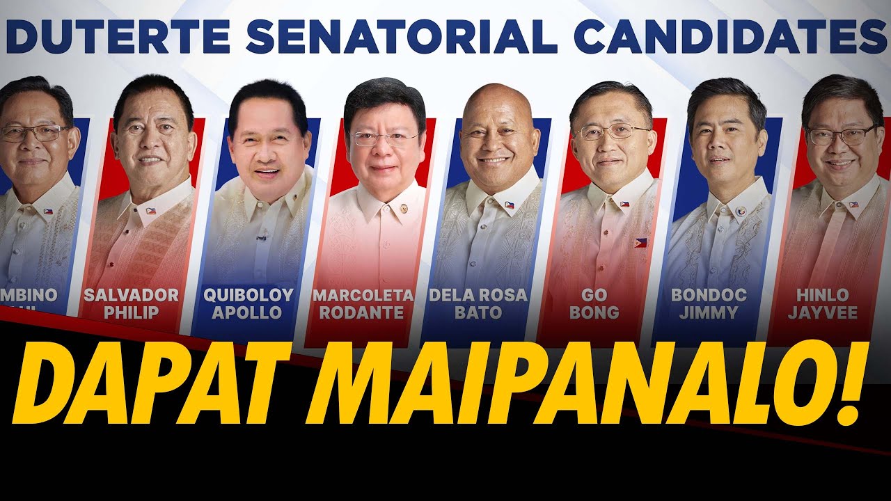 PDP-Laban slate, dapat maipanalo para protektahan si VP Sara - Boss ...