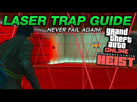 EASILY Pass The Laser Grid (in 30 seconds) | The Kortz Center Heist Finale Guide