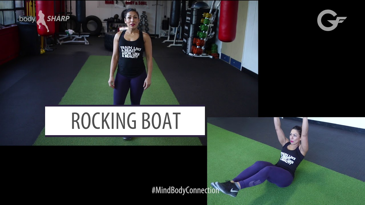 Build Awesome Abs (No crunches - ROCKING BOAT) - YouTube