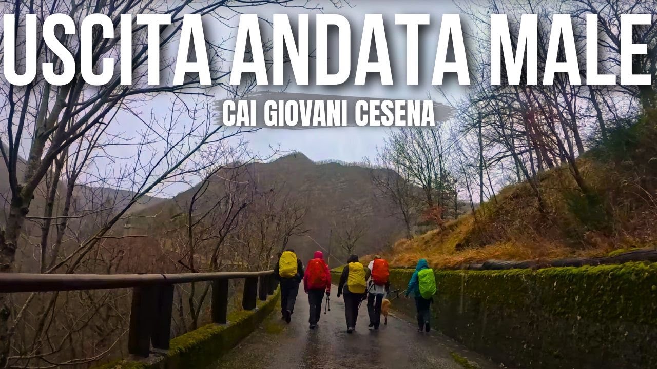 USCITA andata MALE (o forse no) - CAI Giovani Cesena [4K] - YouTube