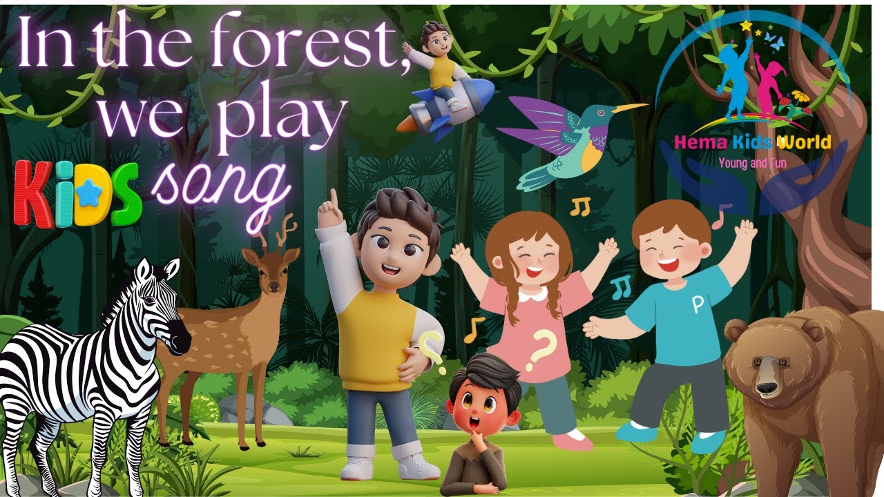 In the Forest, We Play | A Joyful Children's Song Celebrating Animals ...
