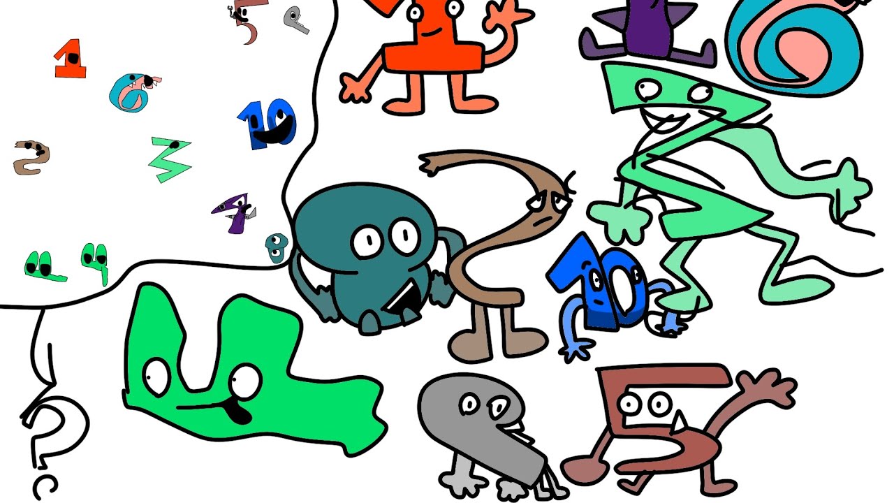 number lore but bfb/tpot - YouTube