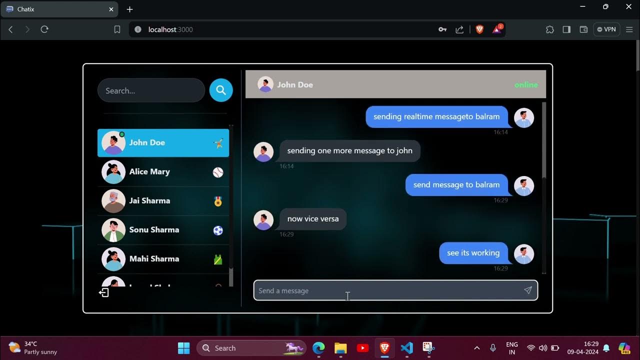 MERN Stack Project: Build a Real Time Chat App | JWT, Socket.io - YouTube