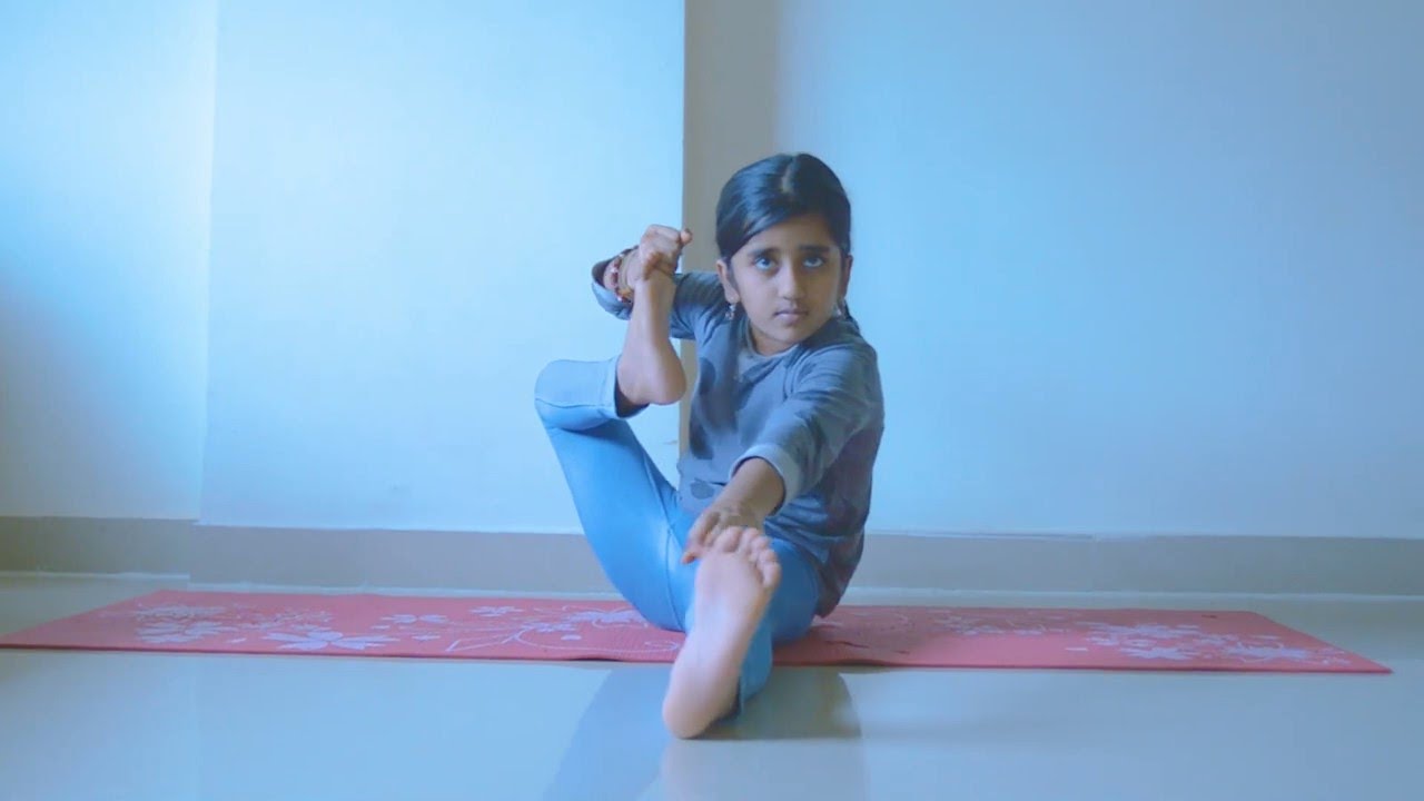 How to do Archers Yoga Pose easy 👈😝🤛 - YouTube