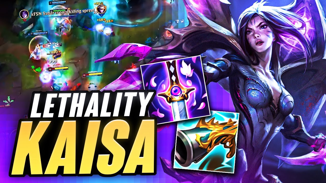 This Lethality Kaisa kills in one Q??? - YouTube