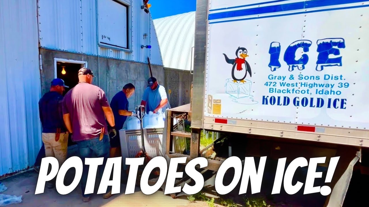 Ice Blocks in the Air Tunnels! Will this cool the potatoes? - YouTube