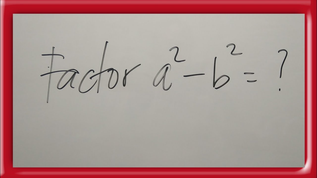 FACTORING - YouTube