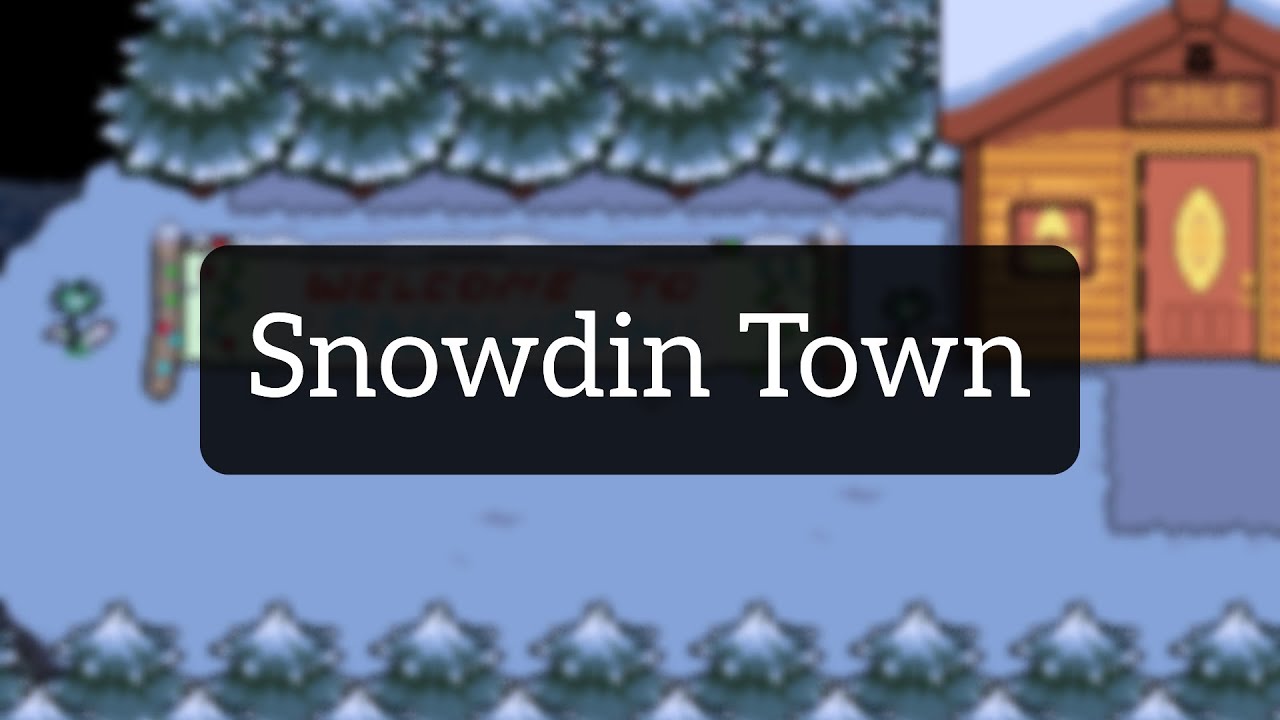 Snowdin Town - Undertale || Remastered - YouTube
