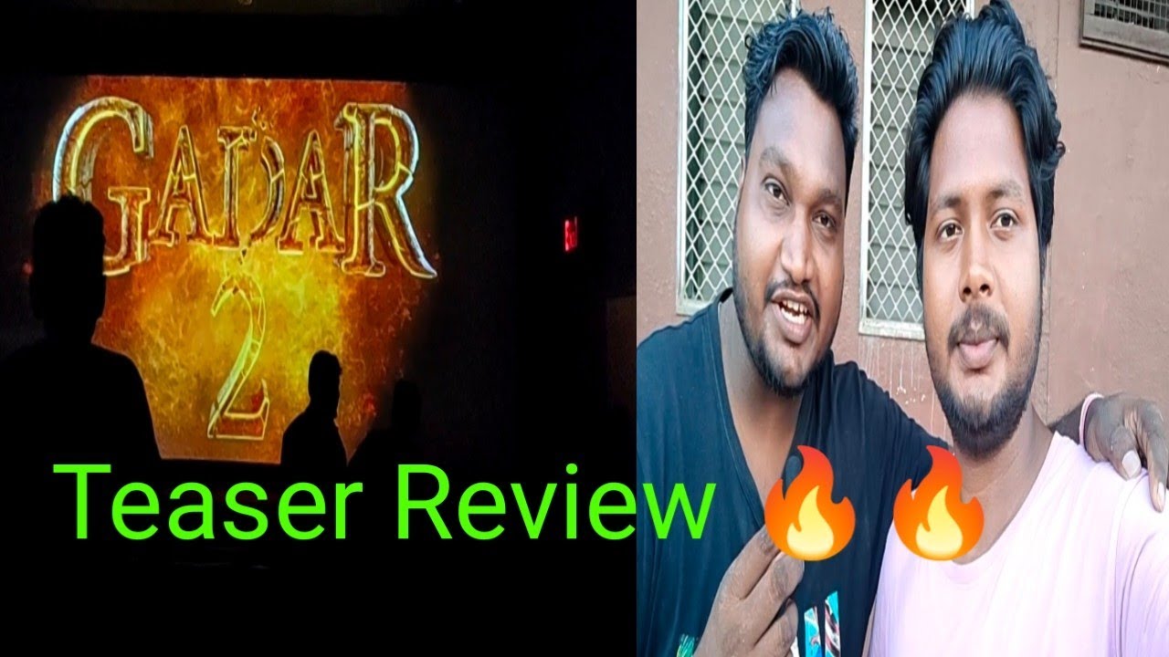 Gadar 2.. Teaser Review and discuss - YouTube