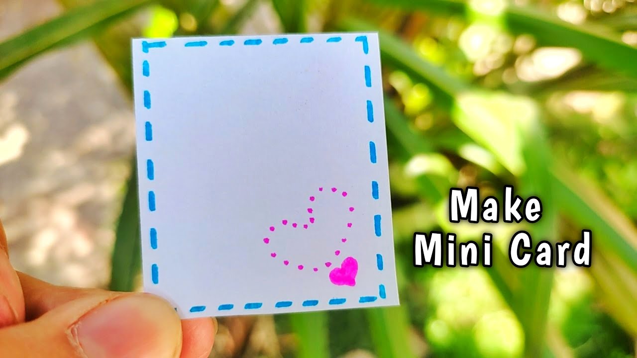 Make Easy And Beautiful Love Card | Paper Love Card | Mini Love Card ...