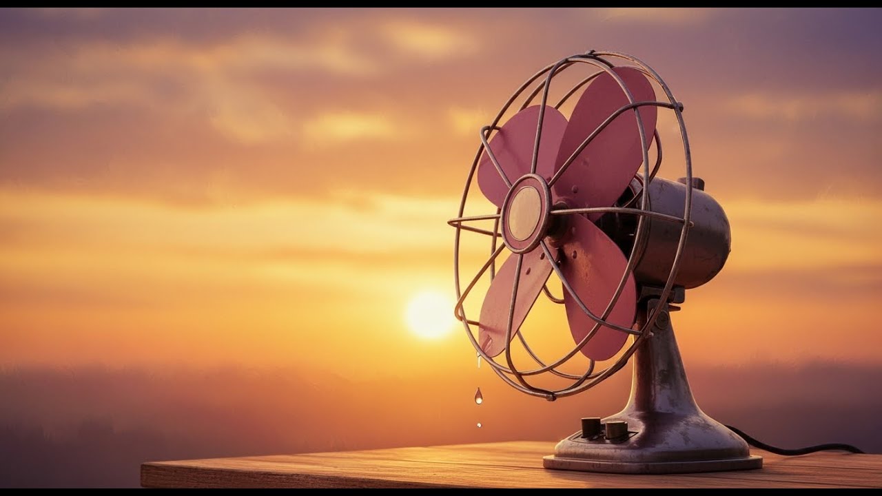 Retro Metal Fan Sound in the Darkness 3 Hours - YouTube