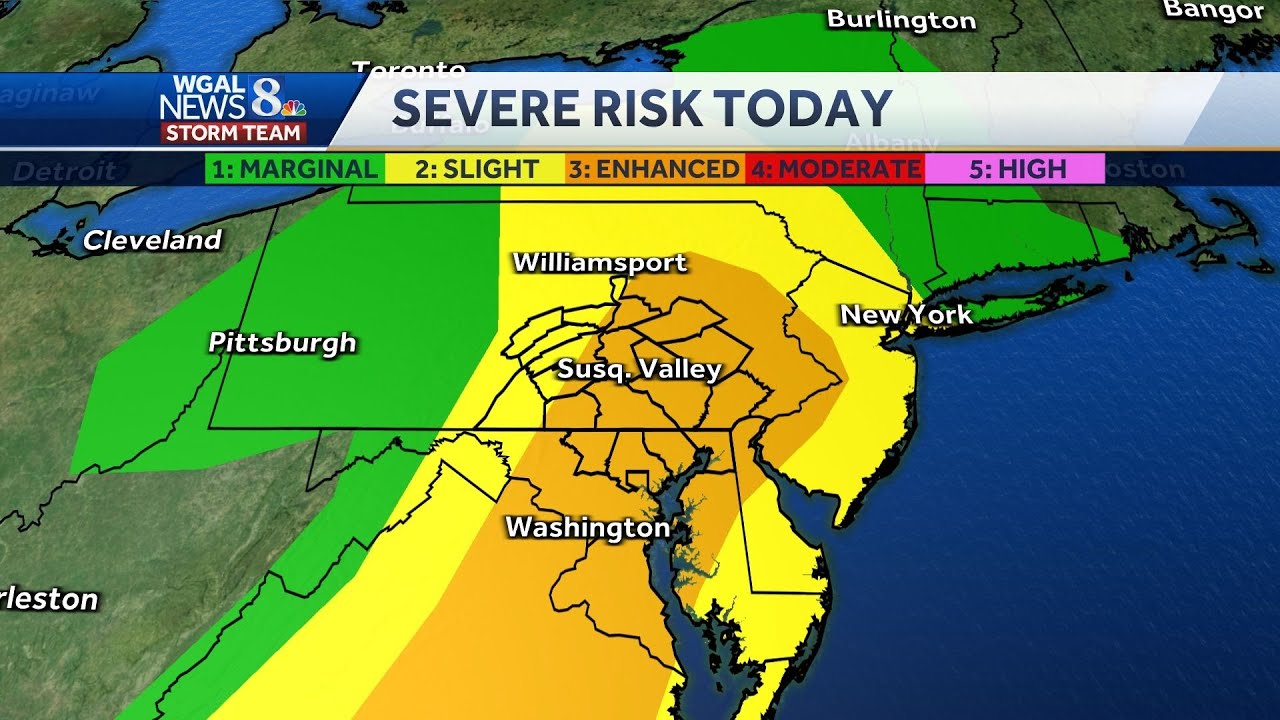 National Weather Service Storm Prediction Center expands enhanced risk ...