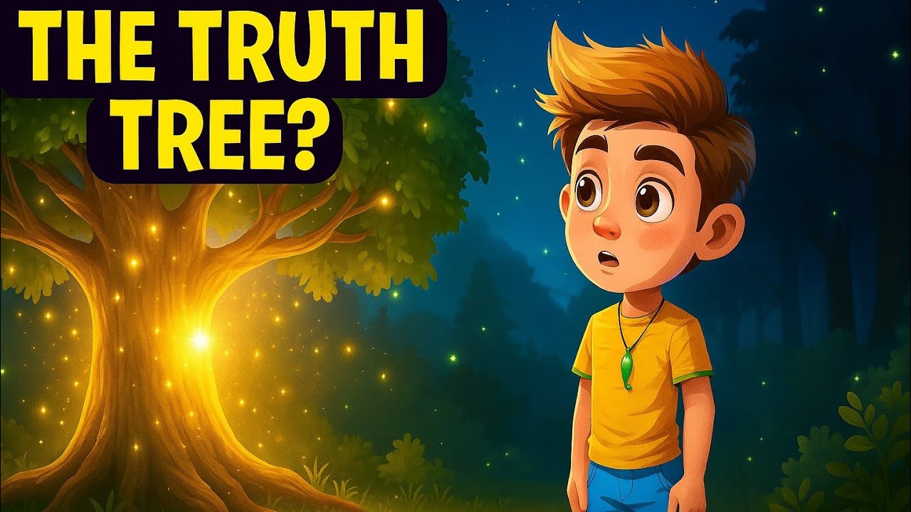 Toby and the Truth Tree🌳| Moral Cartoon Story for Kids | Honesty is the ...