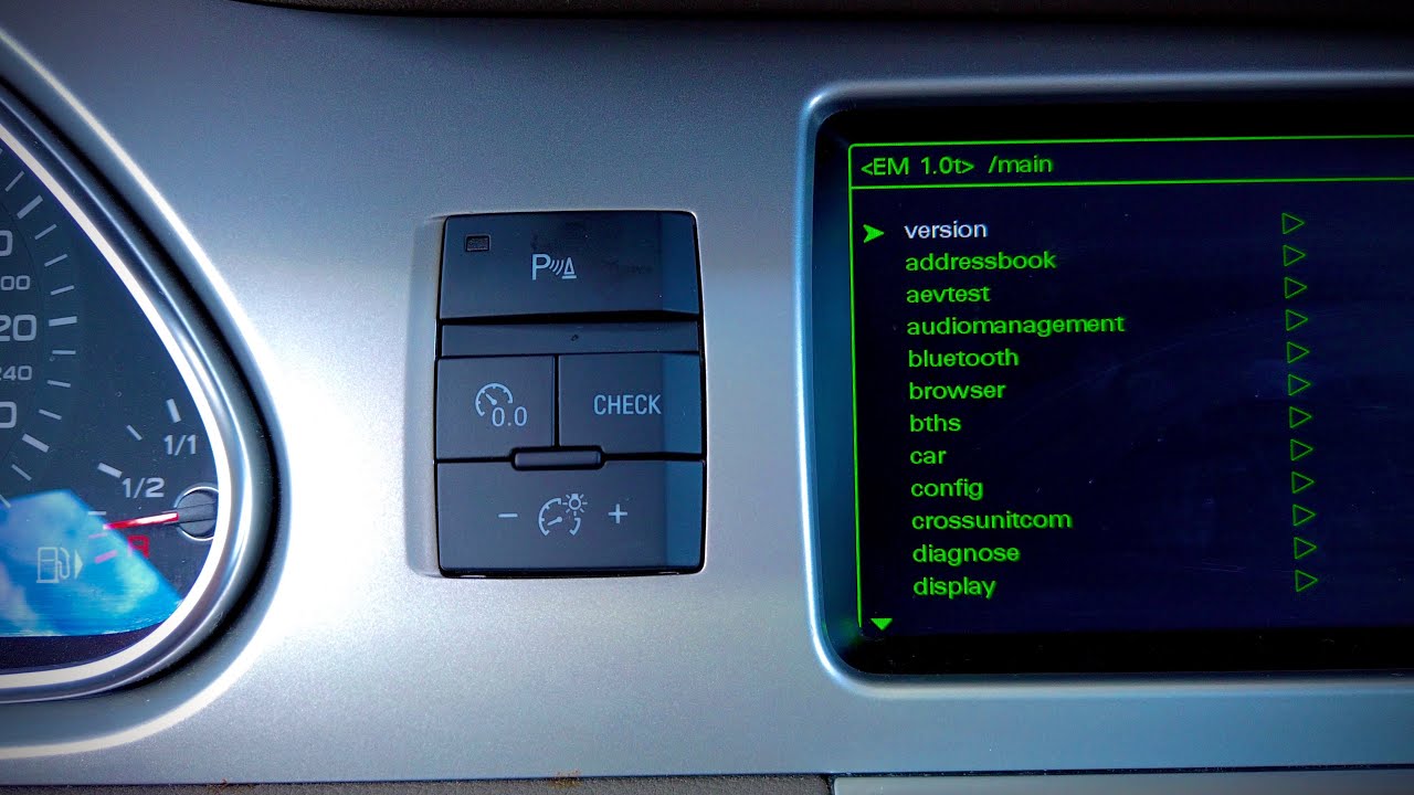3 reasons why you can't enter Audi MMI hidden green menu - YouTube