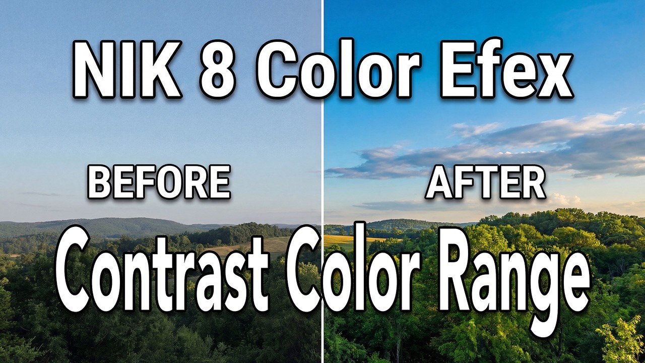 Nik 8 Color Efex Tutorial: Contrast Color Range Filter - YouTube