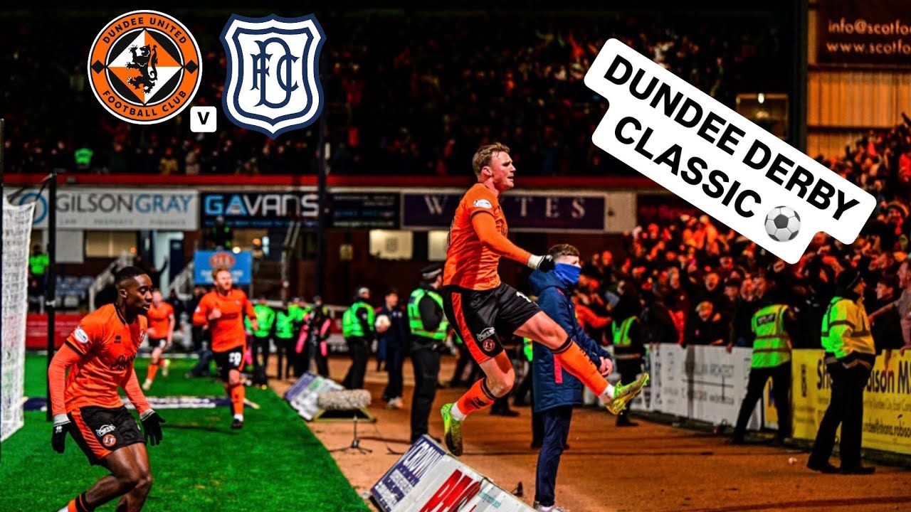 😱LIMBS as LATE GOAL WINS DUNDEE Derby ⚽️🧨 Dundee United v Dundee FC ...