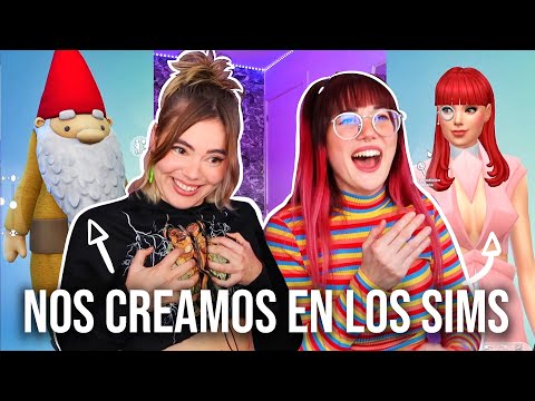 Dos amigas creándose en los SIMS 😂  | Xuri Fenton y Carla Laubalo