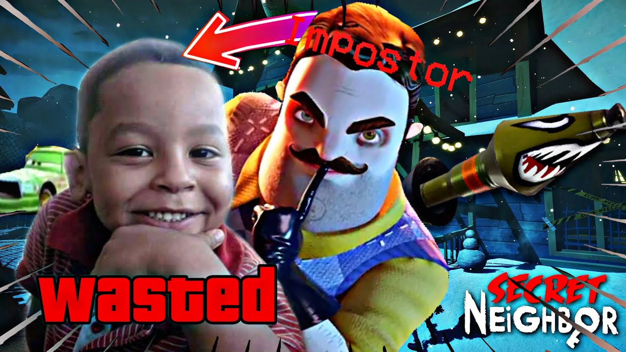 🤫 MEJORES MOMENTOS JUGANDO CON MI VECINO SECRETO(secret neighbor ...