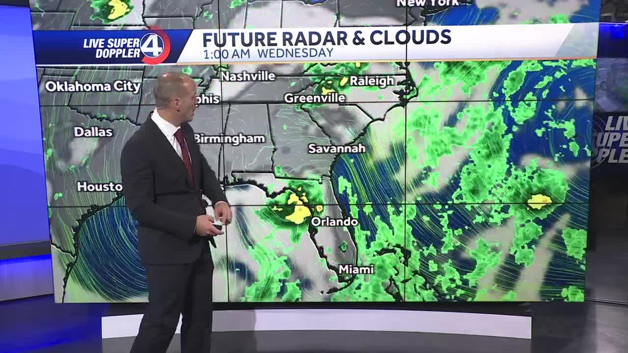 Tropical downpours to hit South Carolina: Rain timing and forecast ...