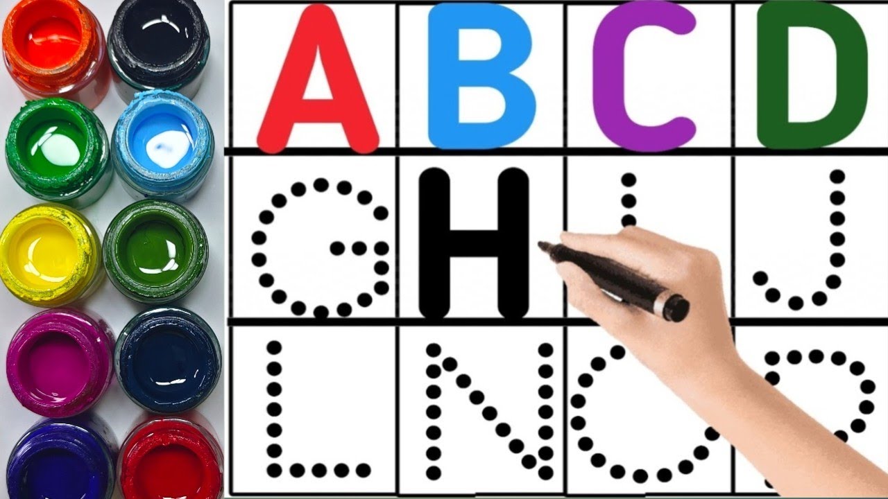 abcd all alphabet, abc letters, the abc song, abcd,abcde, a for apple 🍎 ...