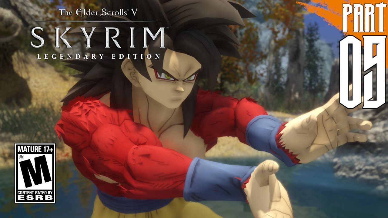 【DRAGON BALL Z IN SKYRIM】Goku Gameplay Walkthrough Part 9 [PC - HD ...