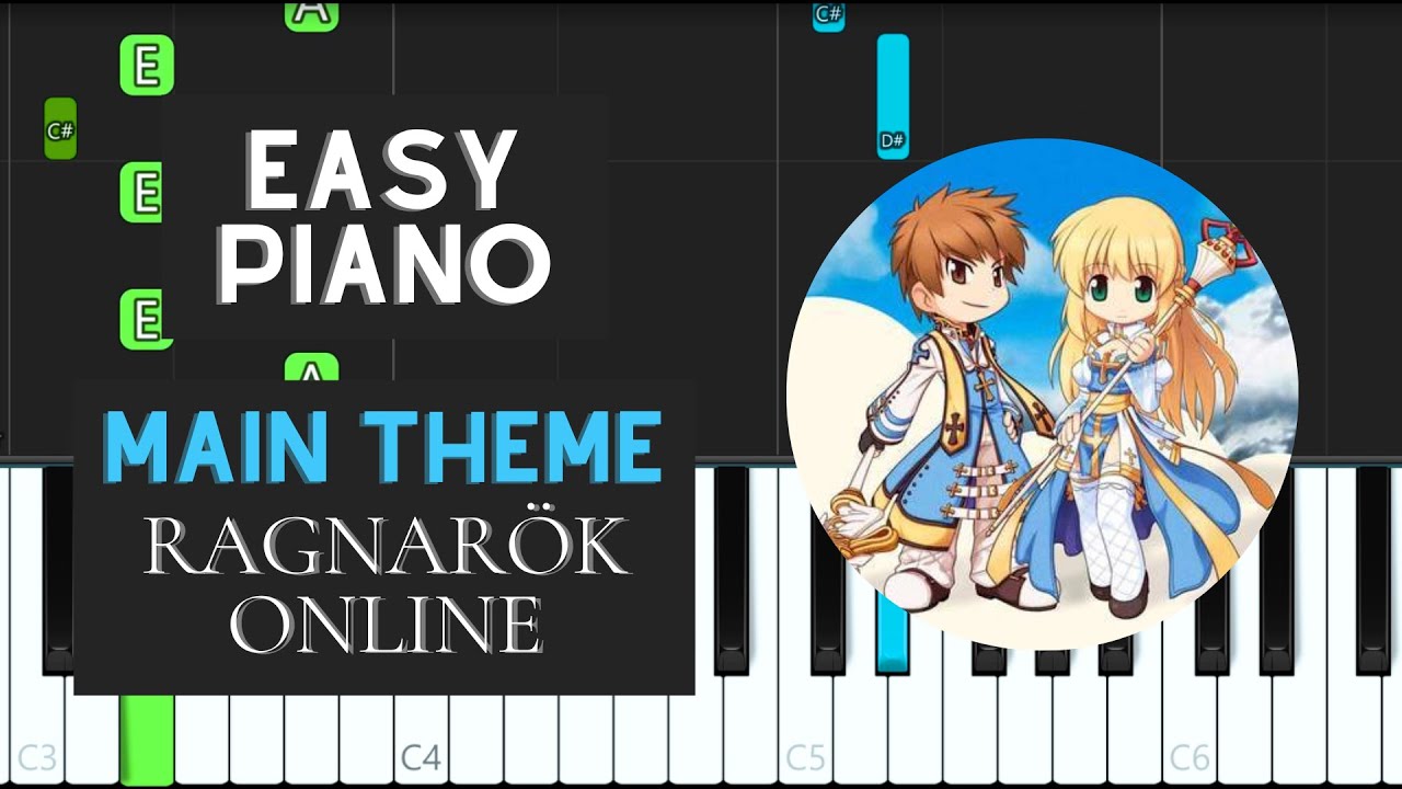 Ragnarok Main Theme (EASY Piano Tutorial) - Ragnarok Online - YouTube