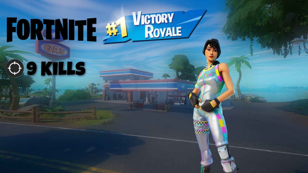 Fortnite Victory Royales #1 Crowned Victory Royale! (Rainbow Racer ...