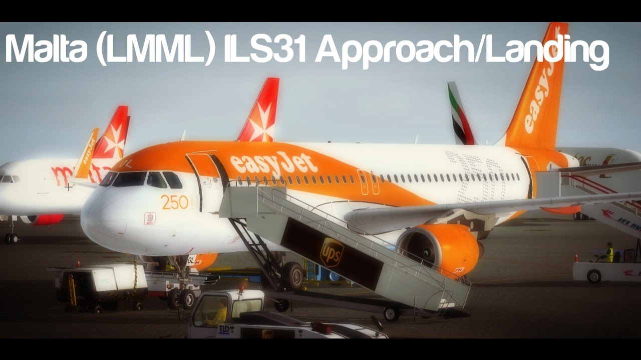 LMML Approach EZY8823 - YouTube