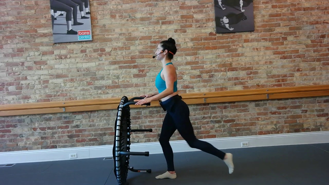 BARRE BOUNCE CLASSES now available in our Virtual Studio! - YouTube