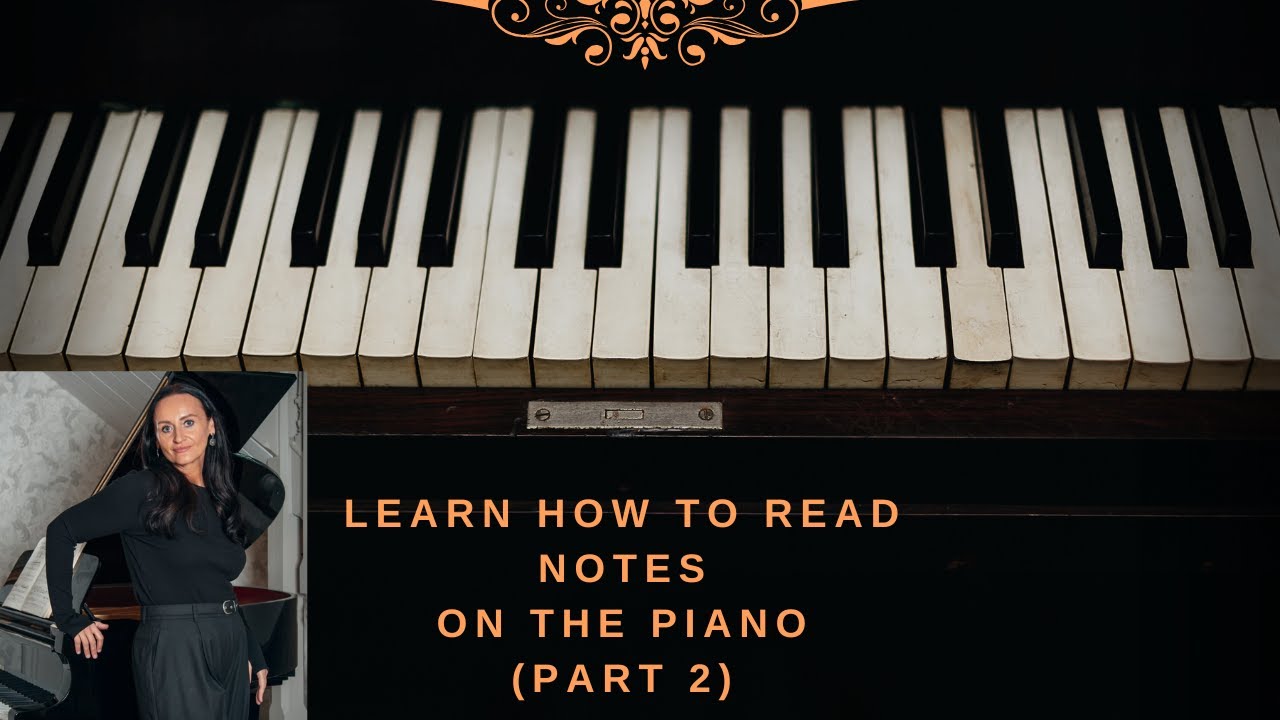 How to read notes on the piano - Lesson for Beginners (Part 2) - YouTube