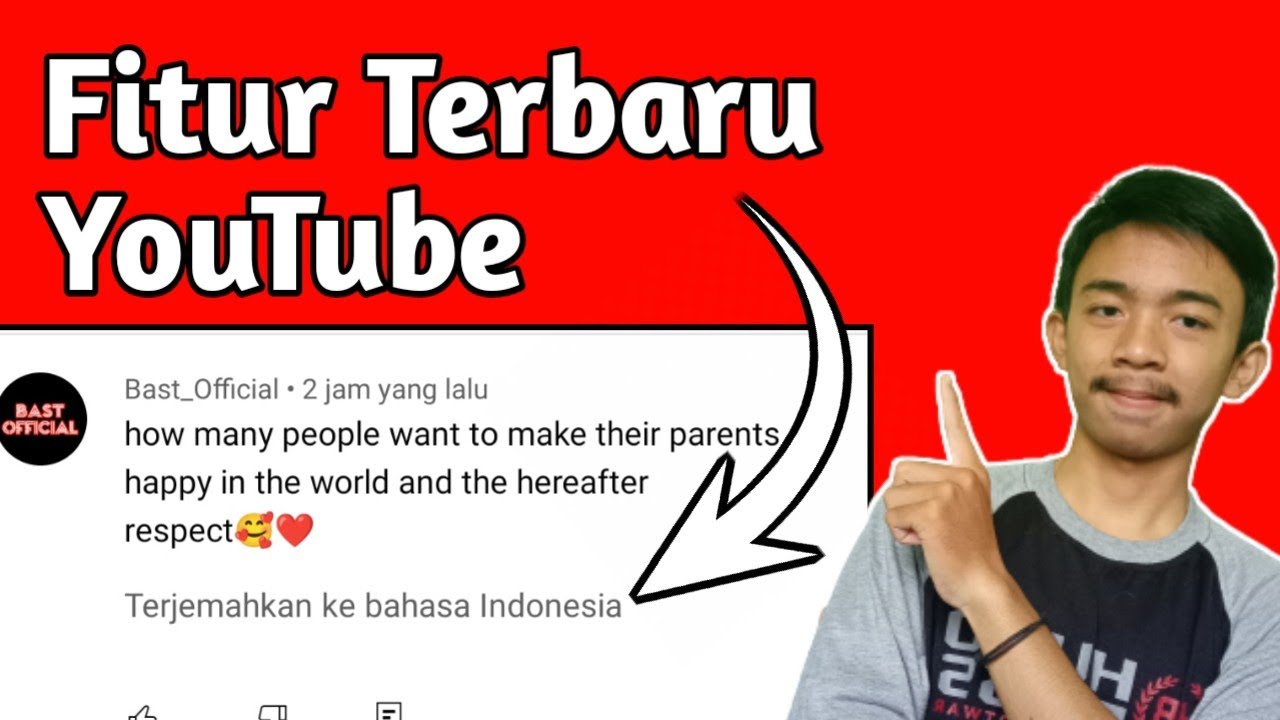 Fitur Terjemahan Komentar YouTube - Fitur Baru Youtube - YouTube