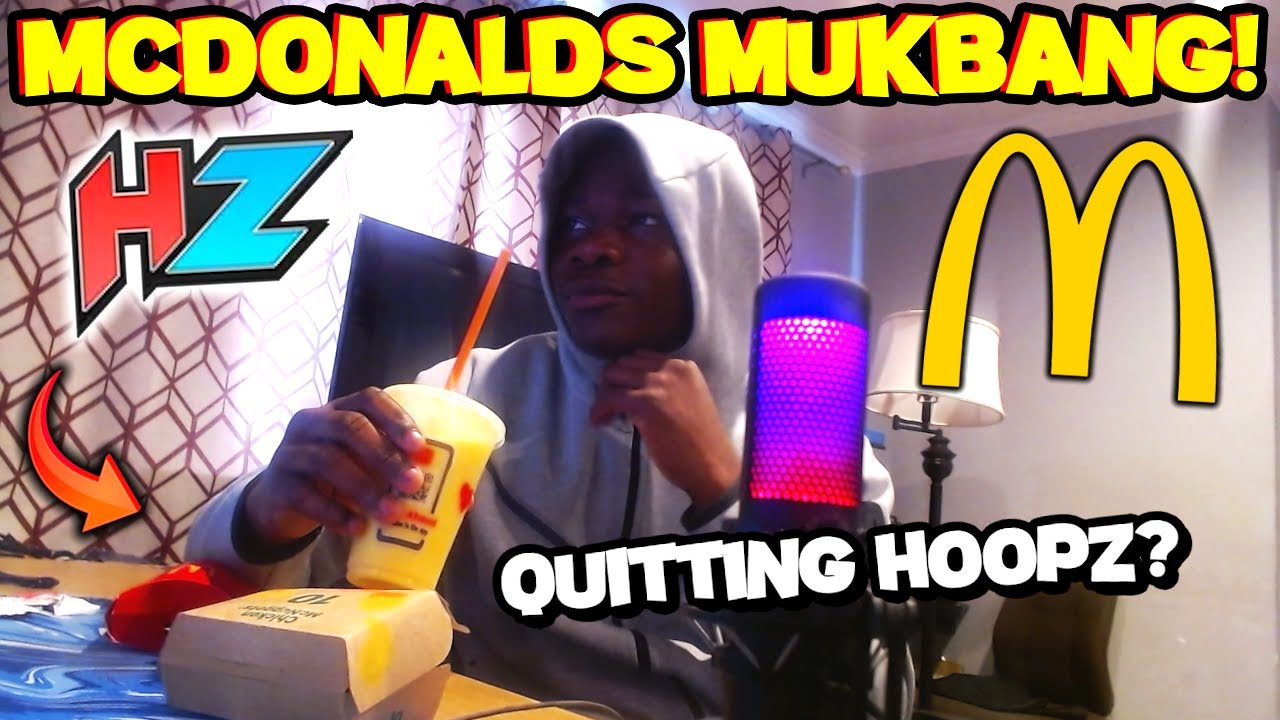 FLEXPLAYZ MCDONALD'S MUKBANG + HOOPZ Q&A! - YouTube
